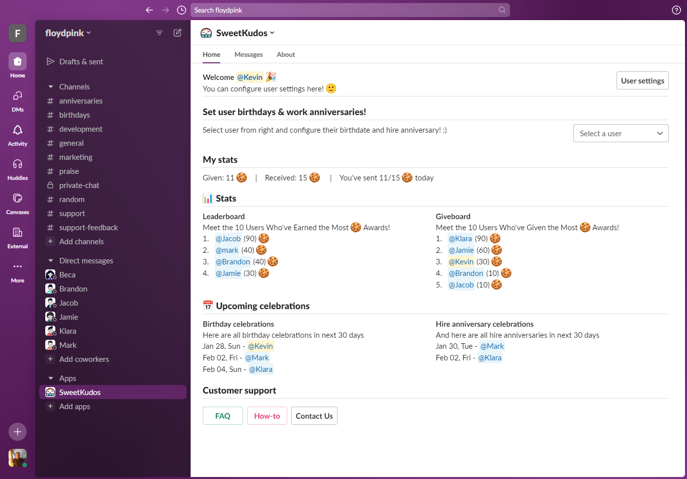 How to use Leaderboards? | AsanteBot